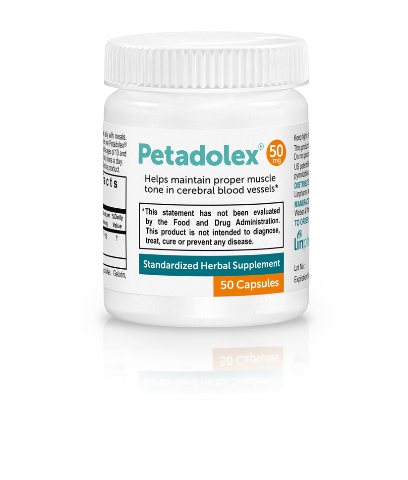 Petadolex® - 50mg PA-free Butterbur – Petadolex® USA